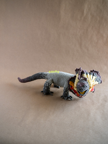 Ravelry: Farrin the Frilled Lizard pattern by Chanel Beauchamp