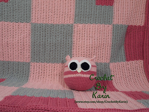 Ravelry: Pinks on Pink Crochet Blanket pattern by Karin Athanas