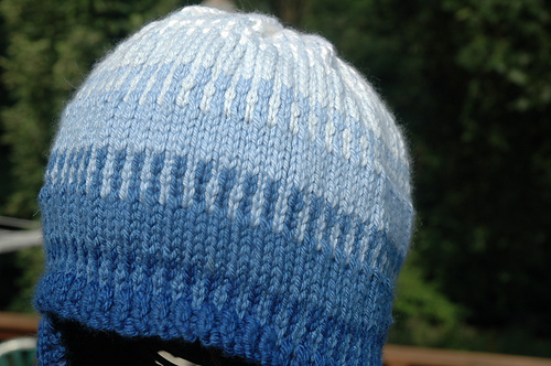 Ravelry: Snow on the Mountain Hat pattern by Cheryl Beckerich