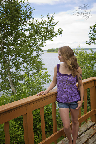 Ravelry: Lakeside Wave Tank pattern by Crystalized Designs