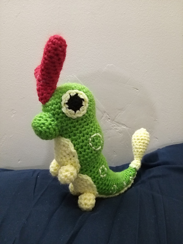 Ravelry: #010 Caterpie (Pokemon) pattern by Christjan Bee