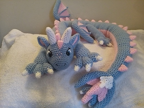 Ravelry: Eastern Noodle Dragon pattern by Christjan Bee