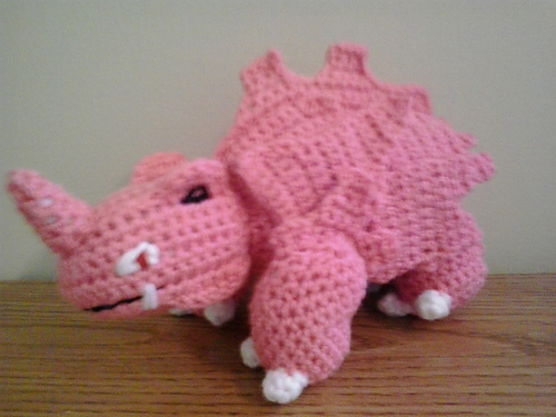 Ravelry: #111 Rhyhorn (Pokemon) pattern by Christjan Bee