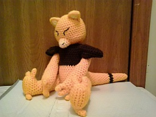 Ravelry: #063 Abra (Pokemon) pattern by Christjan Bee