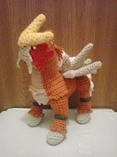 Ravelry: #244 Entei (Pokemon) pattern by Christjan Bee