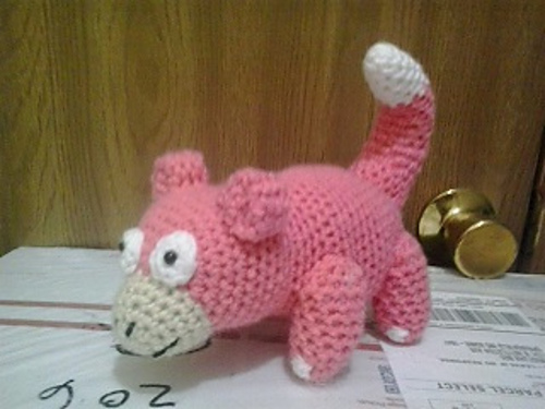 Ravelry: #79 Slowpoke (Pokemon) pattern by Christjan Bee