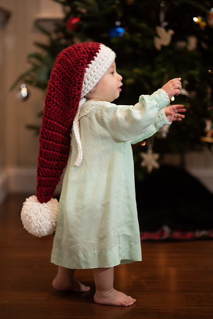 Ravelry: Santa Bonnet pattern by Christen DeRito