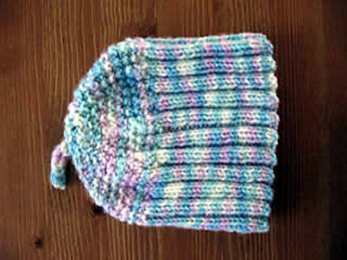 Ravelry: Easy Two Needle Baby Hat pattern by Susan Druding