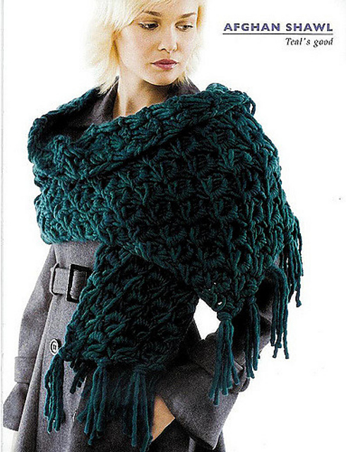Ravelry: Afghan Shawl pattern by Cecily Glowik MacDonald