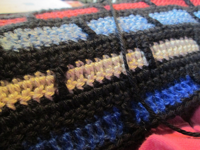 Ravelry: cedarhouse's Scrap Throw