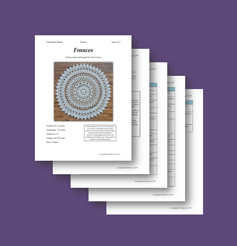 Ravelry: Frances pattern by Grace Fearon