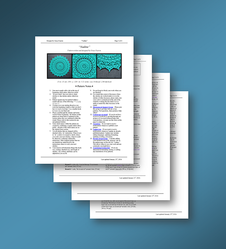 Ravelry: Nadine pattern by Grace Fearon