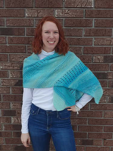 Ravelry: Sedona Sunset Wrap pattern by Jenny Williams