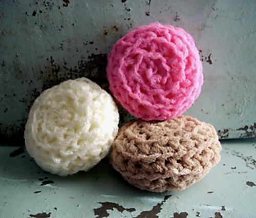 Ravelry: Rosebud Dish Scrubber pattern by MaryJane Butters