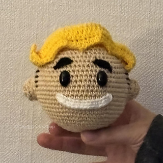 Ravelry: Fallout Vault Boy Plushie pattern by Chally Crafts