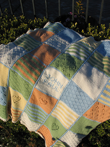 Ravelry: 0506-3D Patchwork Blanket pattern by Lene Holme Samsøe