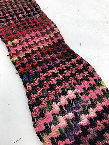 Ravelry: Love Scrap Yarn Scarf pattern by Charan Sachar