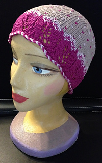 Ravelry: #18 Lace Edged Juliet Cap pattern by Gayle Bunn