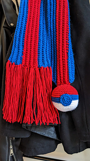Ravelry: Pokemon Grusha's scarf pattern by Kate Schwerzler