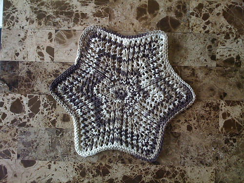 Ravelry: Lace Star Cloth pattern by Jill Vosburg
