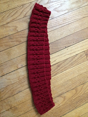Ravelry: Mock Cable Infinity Scarf pattern by Chase Kimball