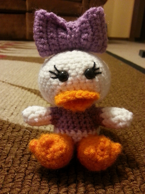 Ravelry: chelsea777's Little Crochet Daisy Duck
