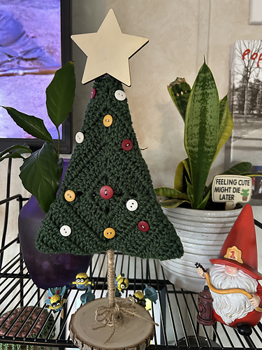Ravelry: Christmas Button Tree pattern by Regina P Designs