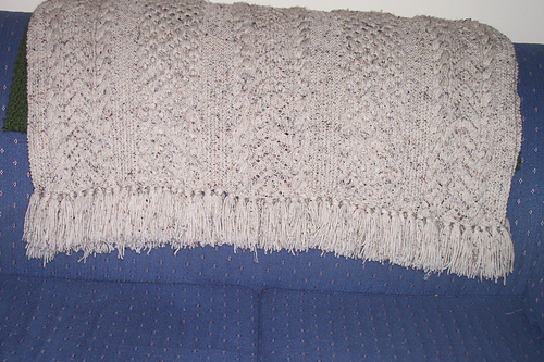 Ravelry: Honeycomb Aran Afghan pattern by Pat Monroe