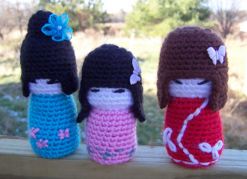 Ravelry: Kokeshi Dolls pattern by Michelle McLaughlin