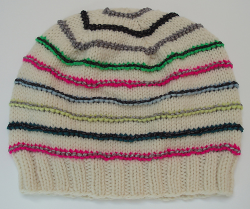 Ravelry: GLO hat Neon pattern by Chiaki Hayashi