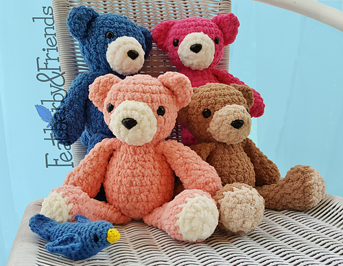 Ravelry: Cuddle Buddy Bear pattern by Alicia English