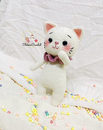 Ravelry: Kathie the Cat pattern by Trang Phan