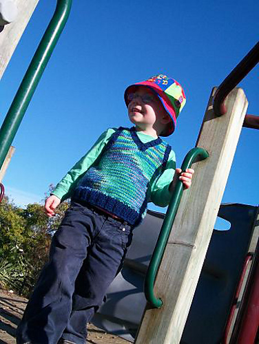 Ravelry: Explorer Vest pattern by Julie Gilliver