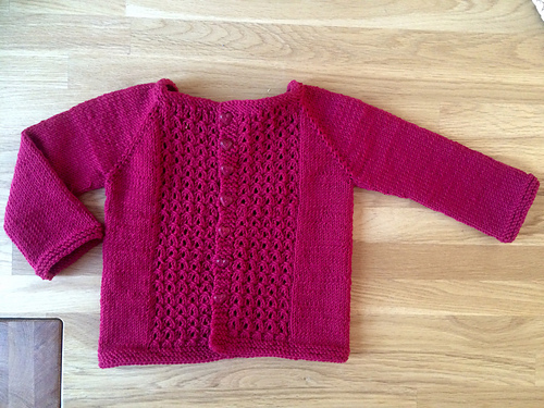Ravelry: Unisex cardigan pattern by Kasia Lubinska
