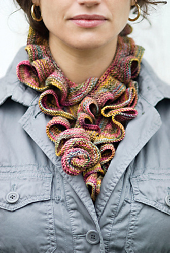 Ravelry: Barb's Koigu Ruffle pattern by Kit Hutchin