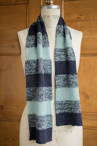 Ravelry: 80-20 Scarf pattern by Churchmouse Yarns and Teas