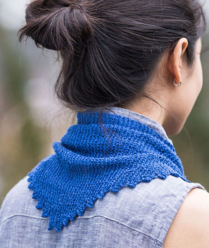 Ravelry: Pinking Shears Scarf pattern by Churchmouse Yarns and Teas