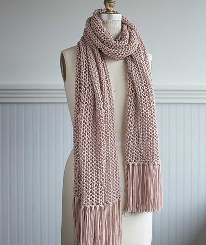 Ravelry: Easy Eyelet Wrap pattern by Churchmouse Yarns and Teas