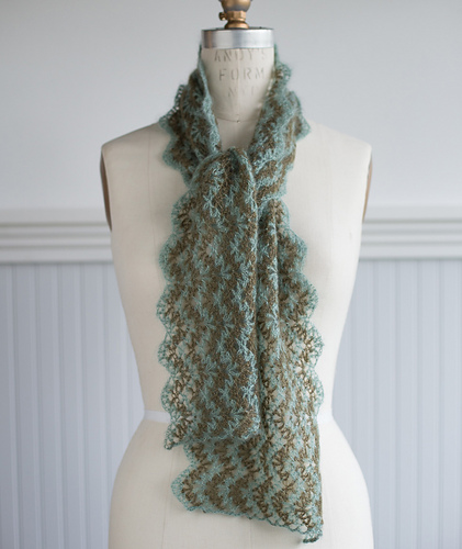 Ravelry: Vintage Crocheted Scarf pattern by Churchmouse Yarns and Teas