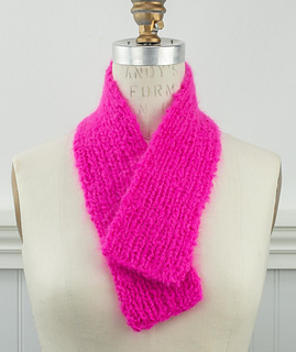 Ravelry: Little Mohair Scarf pattern by Churchmouse Yarns and Teas