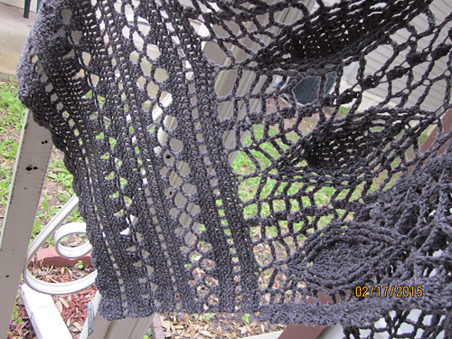 Ravelry: Trailing Leaves Wrap pattern by Robin Abdullah