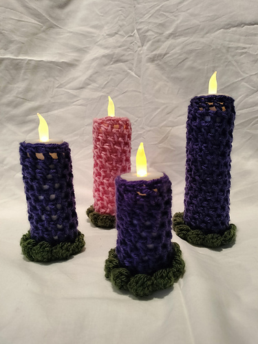 Ravelry: Advent Candle Set pattern by Cynthia Kaeser