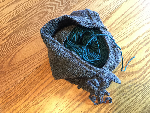 Ravelry: Arm Yarn Bag pattern by Cherished Rubbish