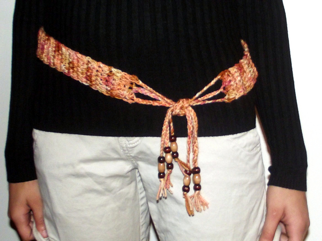 Ravelry: Bohemian Belt pattern by Crystal Lowder