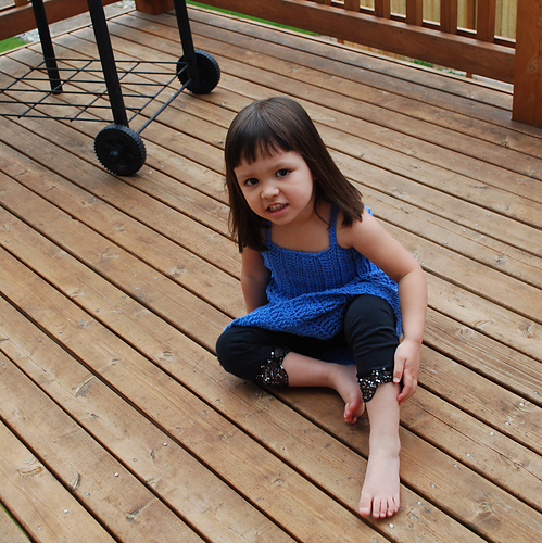 Ravelry: Bluebell- toddler's summer dress pattern by Chelan Ku