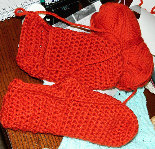 Ravelry: Easy Lady Slippers pattern by Julie Trepanier