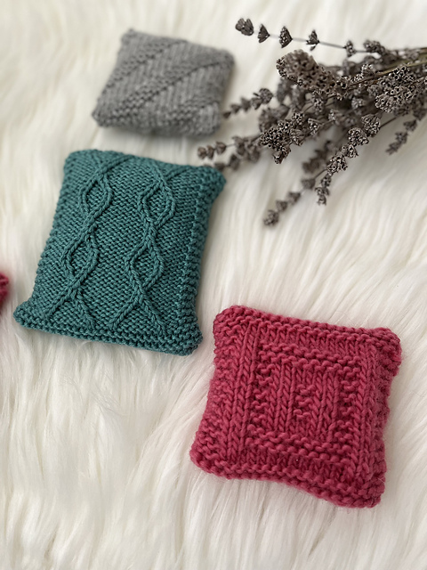 Ravelry: Scrappy Sachets pattern by Allison Bostrom