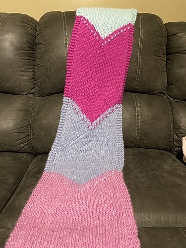 Ravelry: Right Direction Scarf pattern by Claire Jackson (Perfectly ...