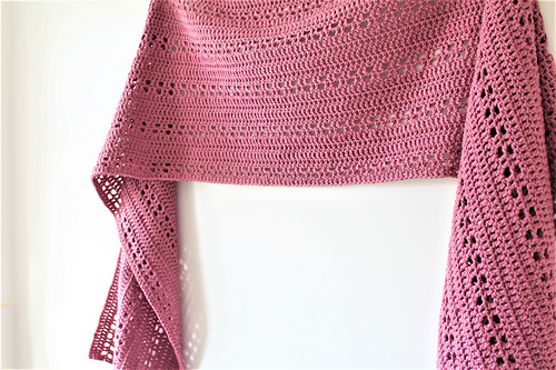 Ravelry: Orla Top Down Shawl pattern by Clare M
