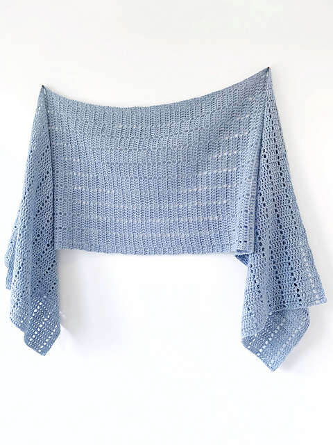 Ravelry: Clearwater Sideways Shawl pattern by Clare M